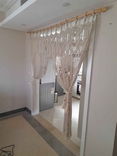 Boho Macrame Curtain Bazaar Misr بازار مصر macrame ديكور بوهيمي بوهو مكرميه Cairo Egypt
