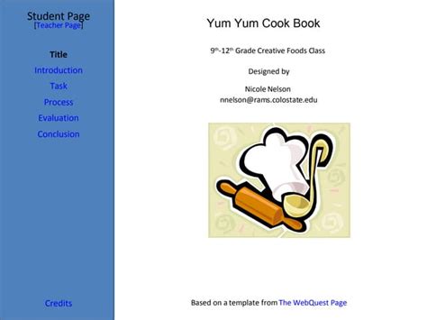 Cookbook Ppt