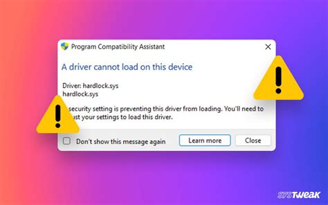 [solved] a driver cannot load on this device on windows