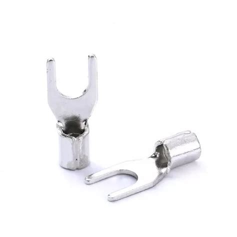 OEM Tu Type Non Insulated Crimp Terminal Wire Terminal Furcate Naked