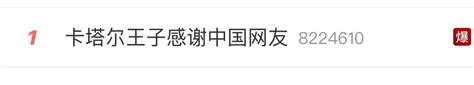 热搜第一！被做成表情包走红，卡塔尔王子感谢中国网友 每经网