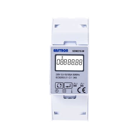 Sdm210 M Single Phase Multi Function Energy Meter With Rs485 Modbus Rtu