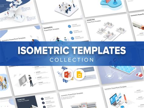 Free Editable Isometric Templates For PowerPoint SlideUpLift