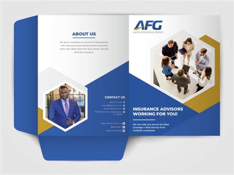 Corporate Presentation Folder Document Folder Or Custom Folder Design Upwork