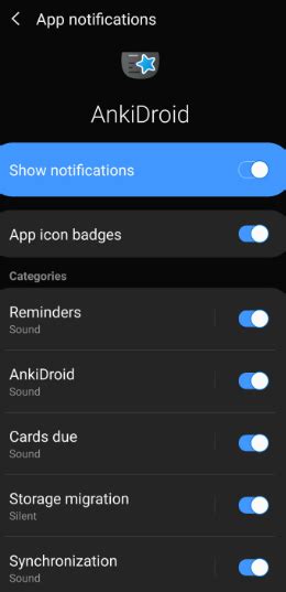 ANKI NOTIFICATION NOT WORKING R Anki