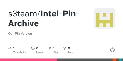 Github S3teamintel Pin Archive Our Pin Version