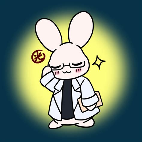 眼鏡ウサさん 鈴ノ音 光 插图 ART street