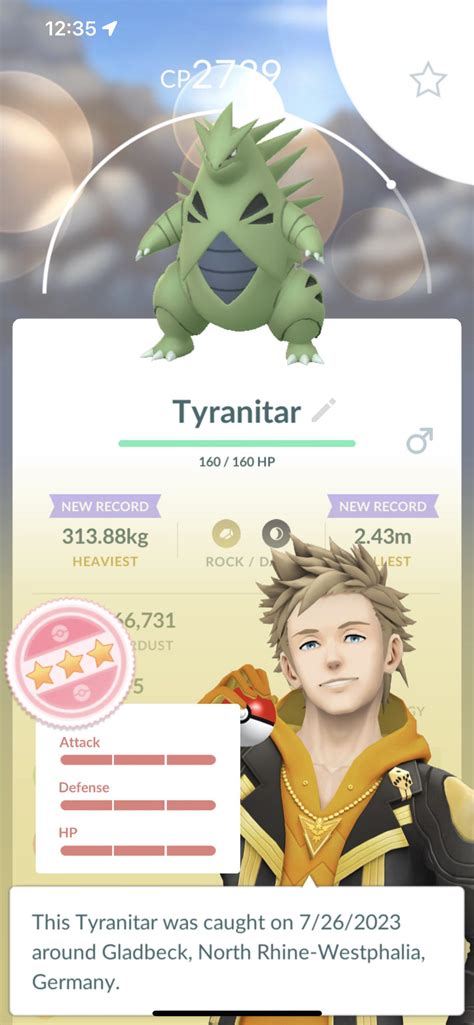 My Second Mega Tyranitar Raid Weather Boosted Hundo Rpokemongo