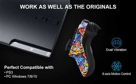 Yinjie Ps3 Controller Wireless Ps3 Controller 2 Pack