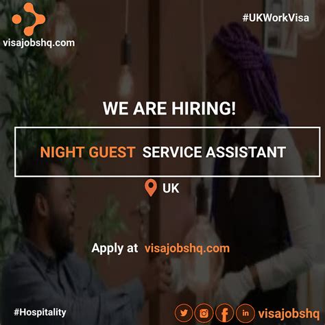 A Night Guest Service Assistant Is Needed In The Uk Employer Is