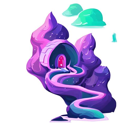 Beautiful Hydra In A Mythical Cave · Creative Fabrica