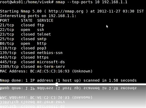 Top 30 Nmap Command Examples For Sysnetwork Admins ~ How To