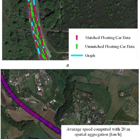 Map Matching Algorithm And Spatial Aggregation Applied For Fcd A Download Scientific Diagram