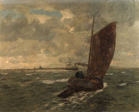 At Auction Andreas Dirks Prof Andreas Dirks Segelboot Im Wind