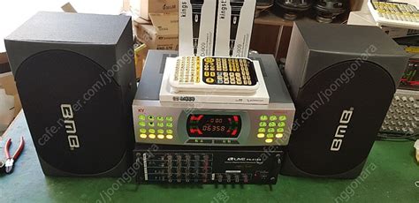 금영 반주기 앰프 스피커 노래방기계 노래방기기 가정용반 오디오홈시어터 중고나라