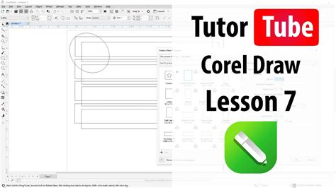 Corel Draw Lesson Grids YouTube