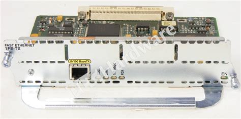 Plc Hardware Cisco Nm 1fe Tx 1 Port Fast Ethernet Network Module Tx Only