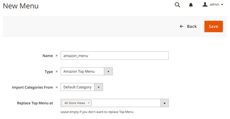 go through the creating amazon like multi level menu for magento the