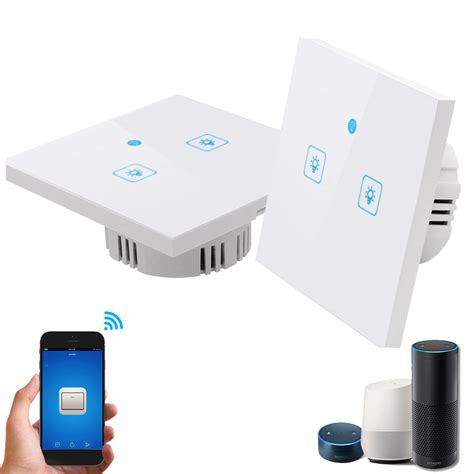UK Smart Wifi Wall Touch Light Switch Gang Gang Gang Touch WiFi Switch APP Remote Control