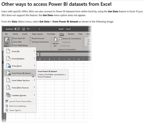 solved connect excel to power bi dataset microsoft fabric community