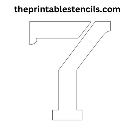 Free Printable 2 Inch Number Stencils 1 10 The Printable Stencils