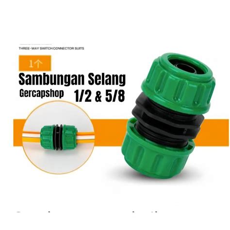 Jual Sambungan Antar Selang Inch Konektor Adaptor Selang Shopee Indonesia