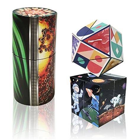 3d Flips Magic Cube Set 3 Pack Infinity Cube Fidget Toys Transforms