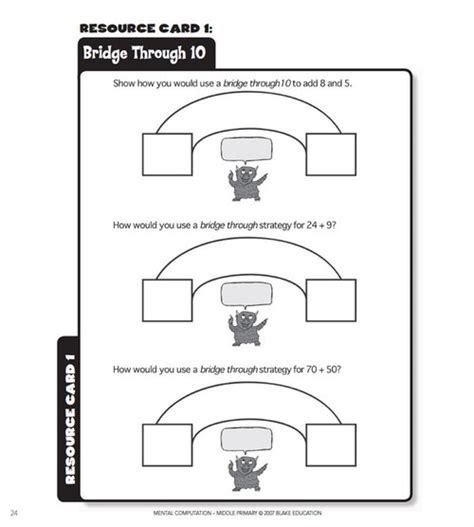 Mental Computation Using Natural Maths Strategies Middle Primary Blake Education