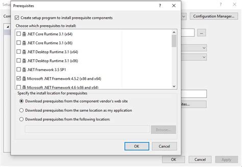 Wpf Fix The Warning The Target Version Of The Net Framework In The