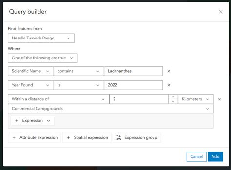 find by attributes and location analysis tool esri community