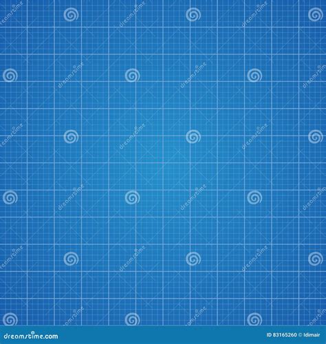 Blueprint Grid Texture Blank Worksheet Template For Cutting Mat
