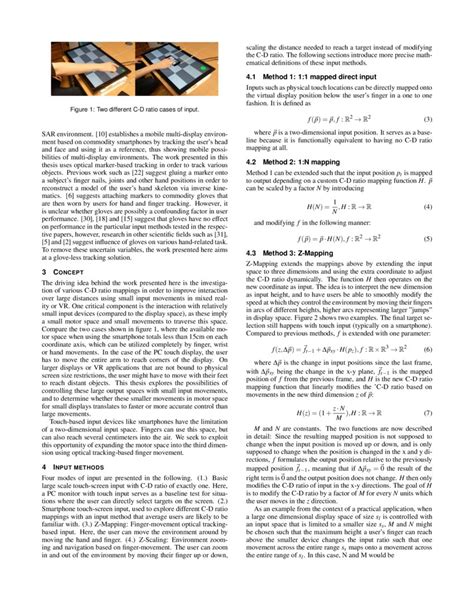 C D Ratio In Multi Display Environments Deepai