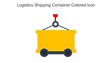 Logistics Shipping Container Colored Icon In Powerpoint Pptx Png And Editable Eps Format PPT