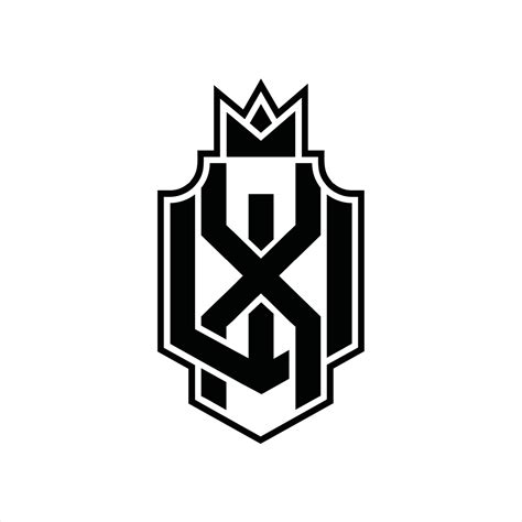 Xw Logo Monogram Design Template 16572294 Vector Art At Vecteezy
