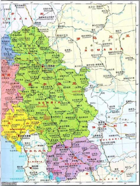 图文解读塞尔维亚地理和历史（塞尔维亚最全地图收藏） 知乎
