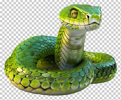 Animated Snake Coiled Green Snake Illustration Png Clipart Animal Illustration Animated