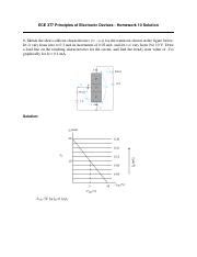 ECE377 HW10 Solution Pdf ECE 377 Principles Of Electronic Devices Homework 10 Solution 1
