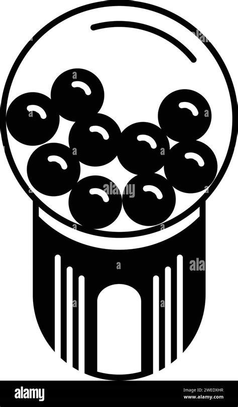 Icon For Bubble Gum Machine Bubble Stock Vector Image And Art Alamy