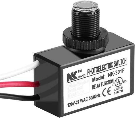 Amazon Com EMUKOEP V VAC Light Sensor Control Photoelectric Sensor Switch Automatic On