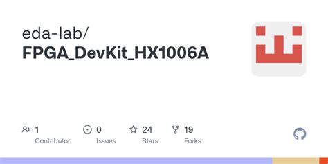 Github Eda Labfpgadevkithx1006a