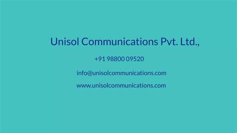 Fiber Optic Patch Panel Unisol Pptx