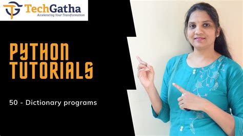 Python 50 Dictionary Programs Youtube