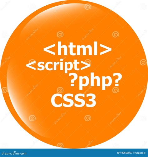 Code Sign Icon Programming Language Symbol Stock Illustration Illustration Of Label Creative