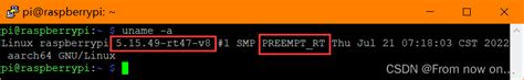 为树莓派打实时preemptrt补丁树莓派实时补丁 Csdn博客 为树莓派打实时preemptrt补丁树莓派实时补丁 Csdn博客