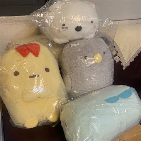日本直飛 正版 角落生物大娃娃 47公分 炸蝦 恐龍 蝦皮購物