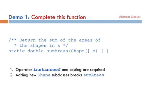 CS ENGRD 2110 FALL 2016 Lecture 7 Interfaces And Abstract Classes
