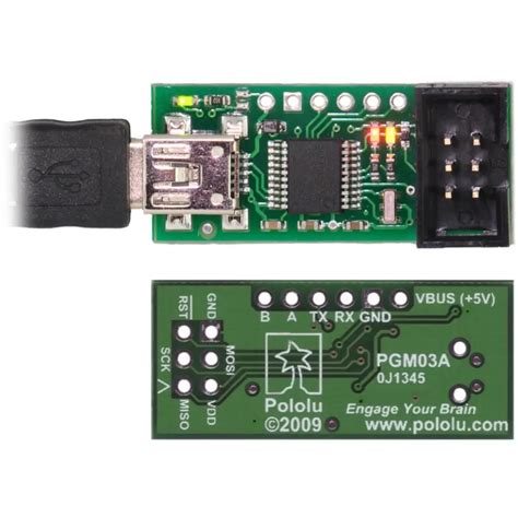 Pololu Usb Avr Programmer Robotshop
