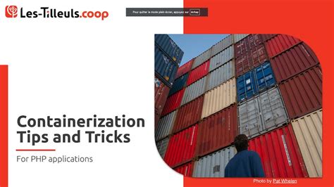 Stefano Fago On Linkedin Containerization Tips And Tricks For Php Apps