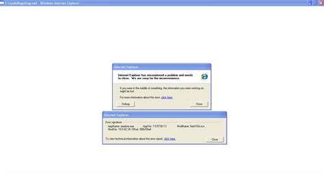 internet explorer 6 7 8 dos vulnerability shockwave flash object