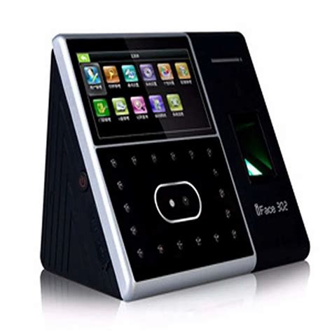 Face Reader Biometric Attendance Uface 302 Id Machine Black At Rs